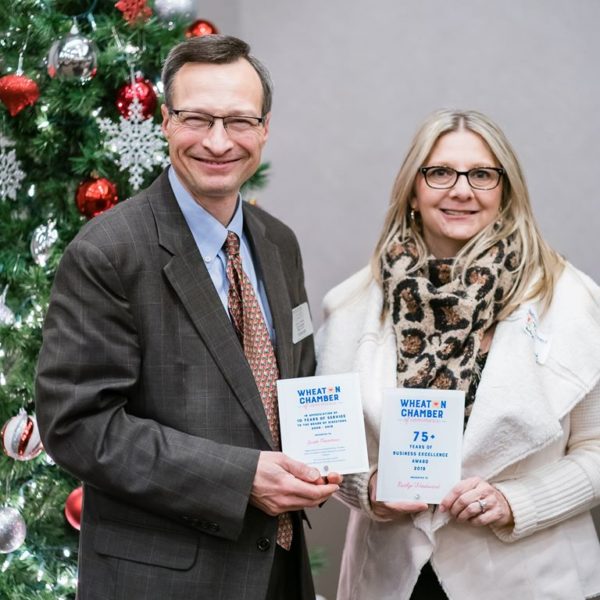 Scott E. Pointner receives the 2019 Distinguished Service Award from ...